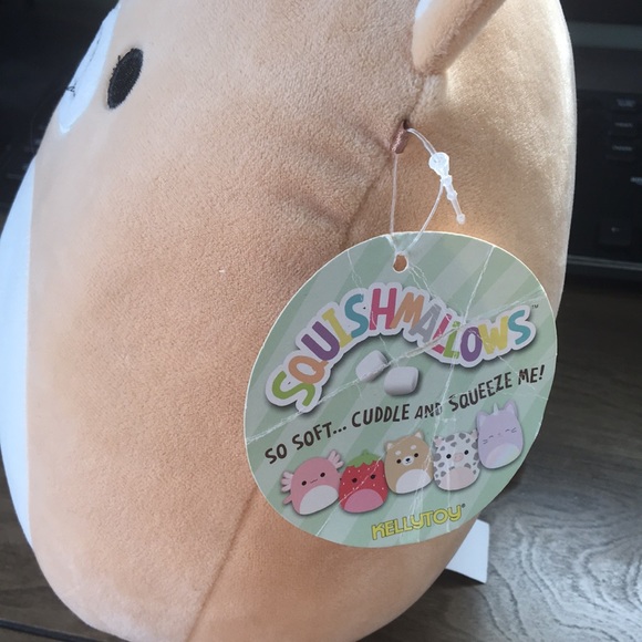 Squishmallows | Toys | Nwt Squishmallows Angie The Tan Shiba Inu Puppy ...